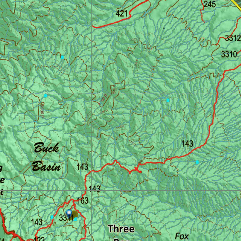 AZ Unit 23 Land Ownership Unit Map by Arizona HuntData LLC | Avenza Maps