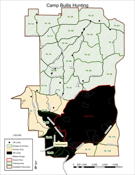 JBSA-Camp Bullis Hunting Map by iSportsman | Avenza Maps