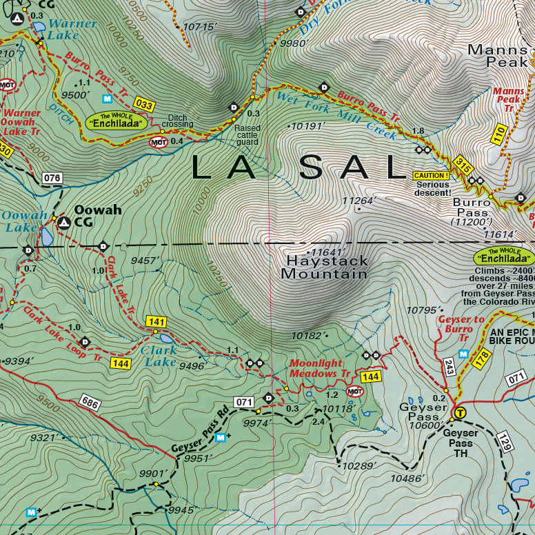 Classic Moab Trails Map-7th edition by Latitude 40 maps | Avenza Maps