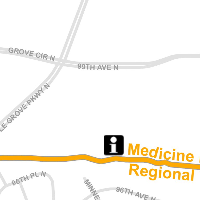 Medicine Lake Regional Trail Map by Three Rivers Park District | Avenza ...