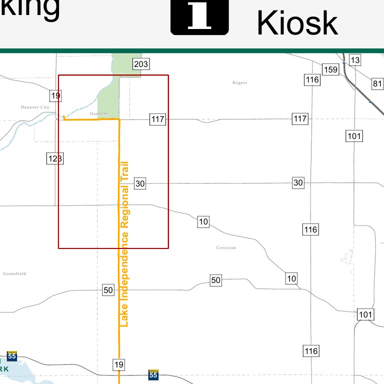 Lake Independence Regional Trail Map by Three Rivers Park District ...