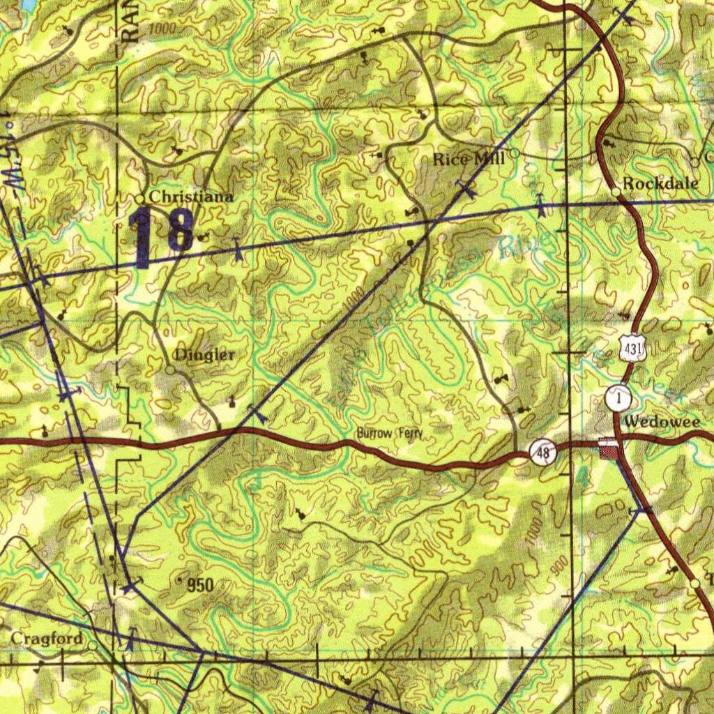 Atlanta, 1993, 4th edition of JOG Air NI-16-9 at 250000 scale Map by ...
