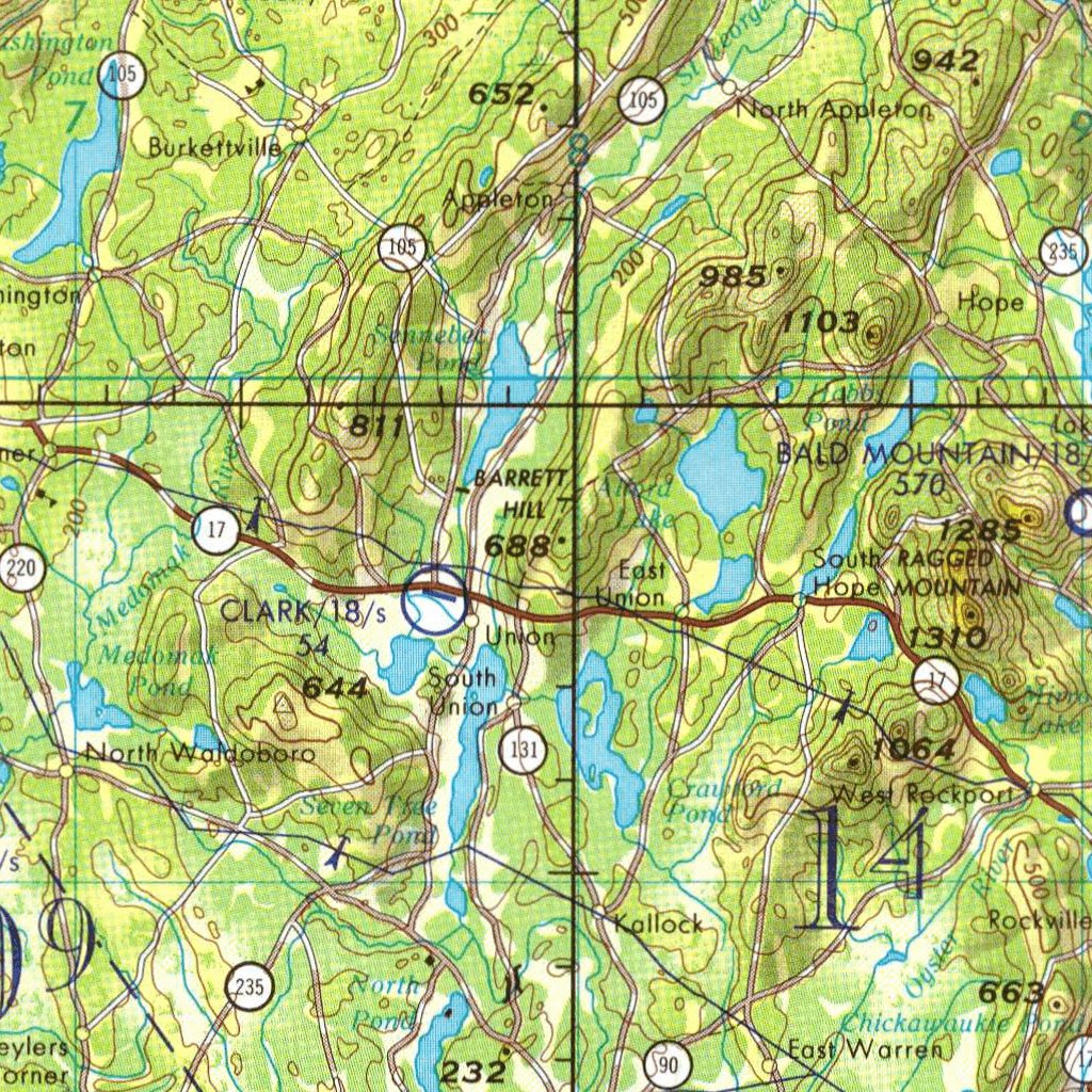 Bangor, 1973, 1st edition of JOG Air NL-19-11 at 250000 scale Map by ...
