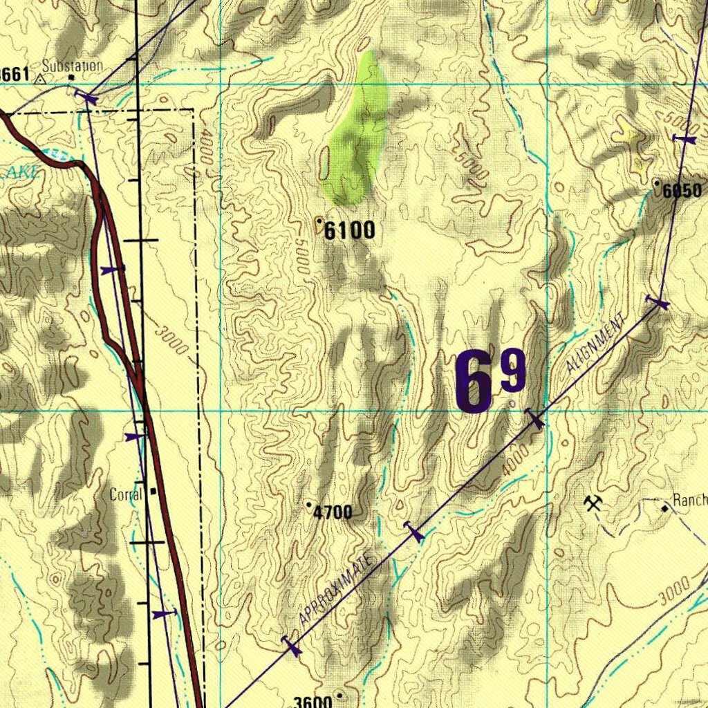 Caliente, 1991, 4th edition of JOG Air NJ-11-9 at 250000 scale Map by ...