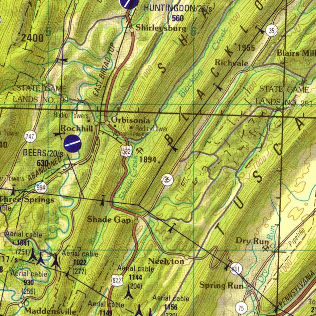 Harrisburg, 1989, 4th edition of JOG Air NK-18-10 at 250000 scale Map ...