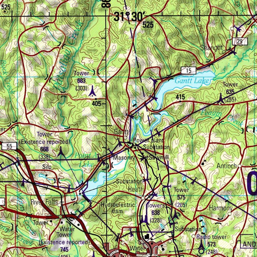 Andalusia, 1998, 4th edition of JOG Air NH-16-2 at 250000 scale Map by ...