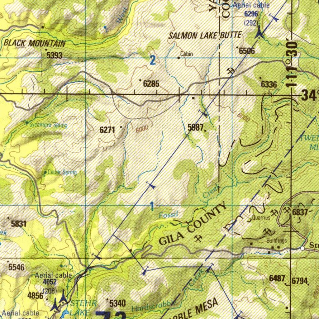 Holbrook, 1989, 4th edition of JOG Air NI-12-5 at 250000 scale Map by ...