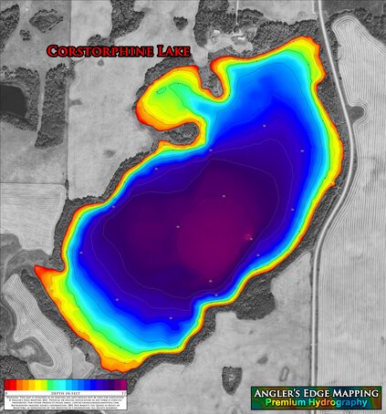 AEM Corstorphine Lake Map by Angler's Edge Mapping | Avenza Maps