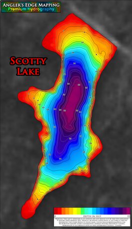 AEM Scotty Lake Map by Angler's Edge Mapping | Avenza Maps