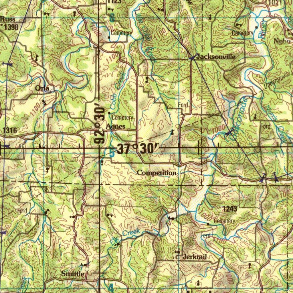 Springfield, 1992, 2nd edition of JOG Air NJ-15-8 at 250000 scale Map ...