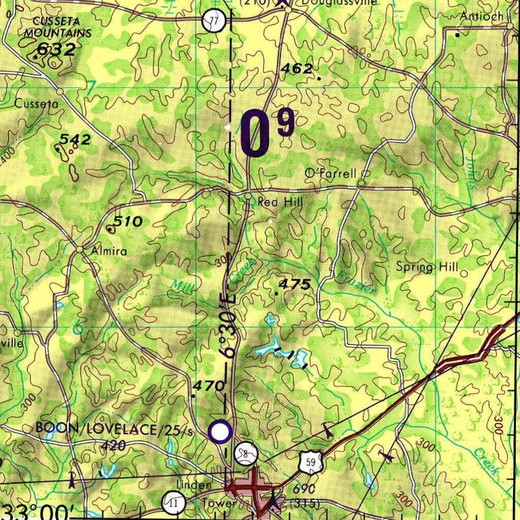 Texarkana, 1976, 2nd edition of JOG Air NI-15-7 at 250000 scale Map by ...