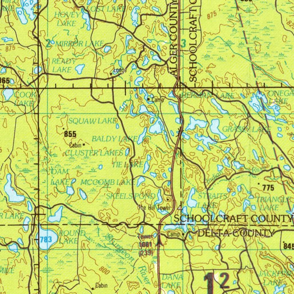 Marquette, 1993, 2nd edition of JOG Air NL-16-5 at 250000 scale Map by ...