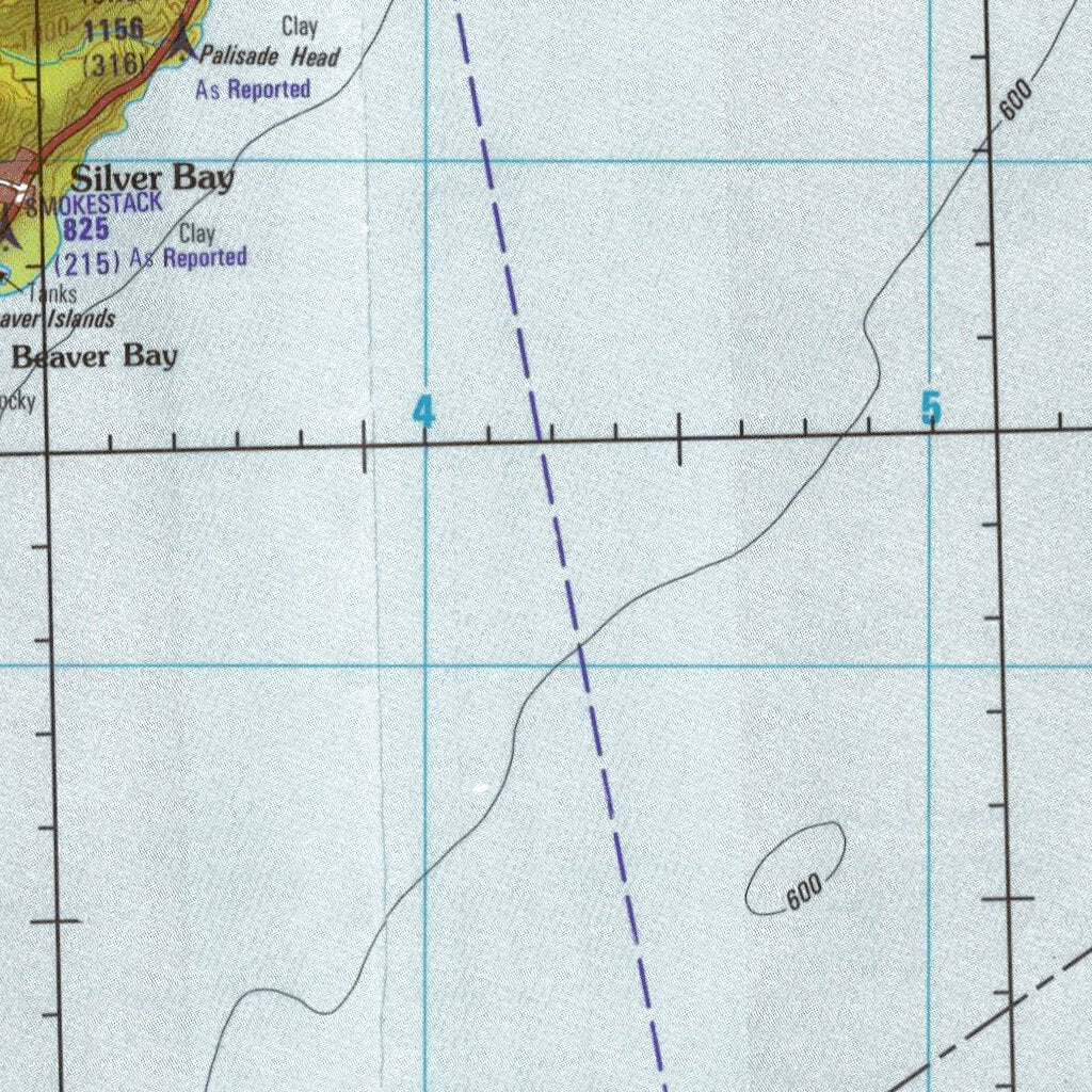 Two Harbors, 1981, 1st edition of JOG Air NL-15-3 at 250000 scale Map ...