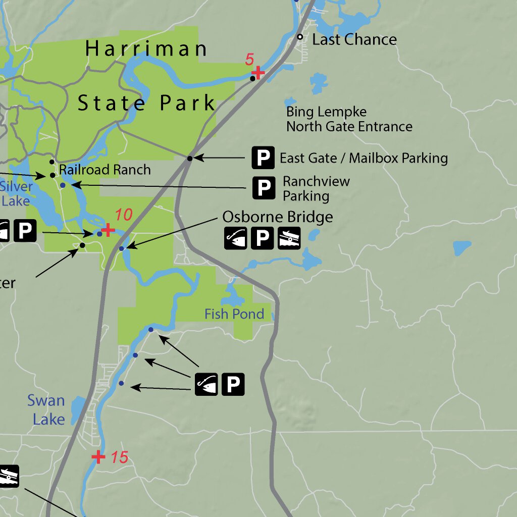 Henry's Fork River - Fish Idaho Map by Map the Xperience | Avenza Maps