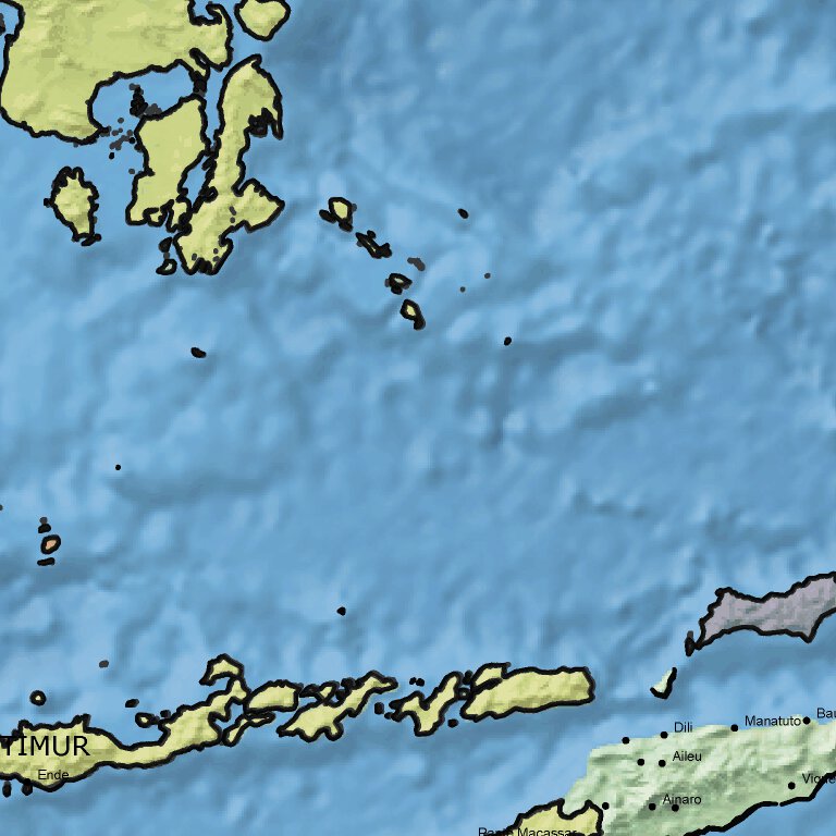 Indonesia Country Map / Peta Negara Indonesia by Xavier Maps | Avenza Maps