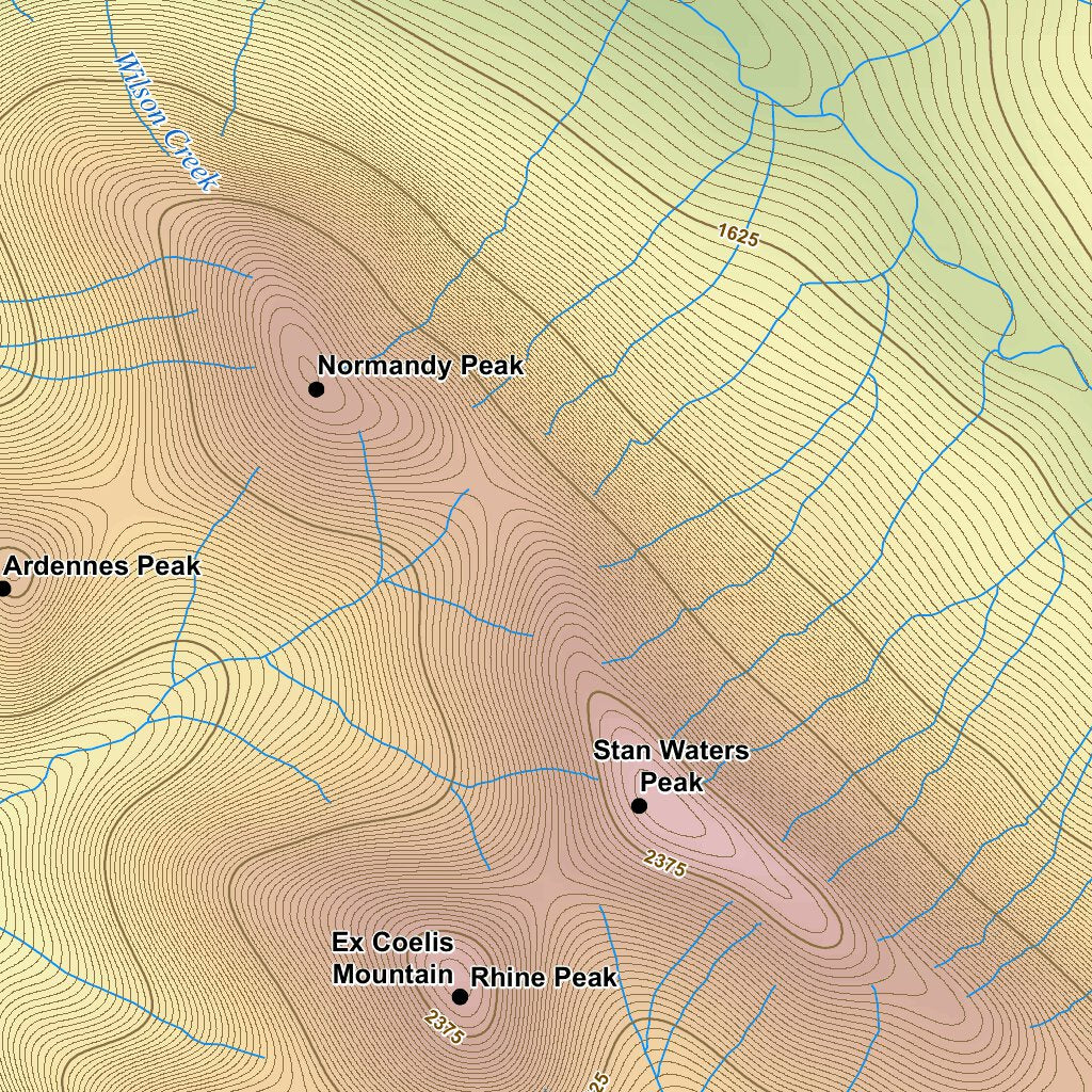 Abraham Lake Detailed Map by Juan Roubaud GIS Consulting | Avenza Maps