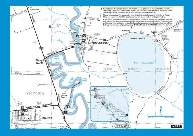 Murray River Access Guide Book 5 Ed1 (2007) - Murrabit-Tooleybuc Map by ...