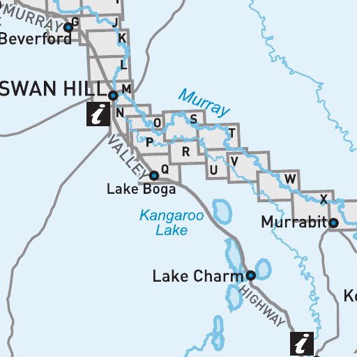 Murray River Access Guide Book 5 Ed1 (2007) - Murrabit-Tooleybuc Map by ...