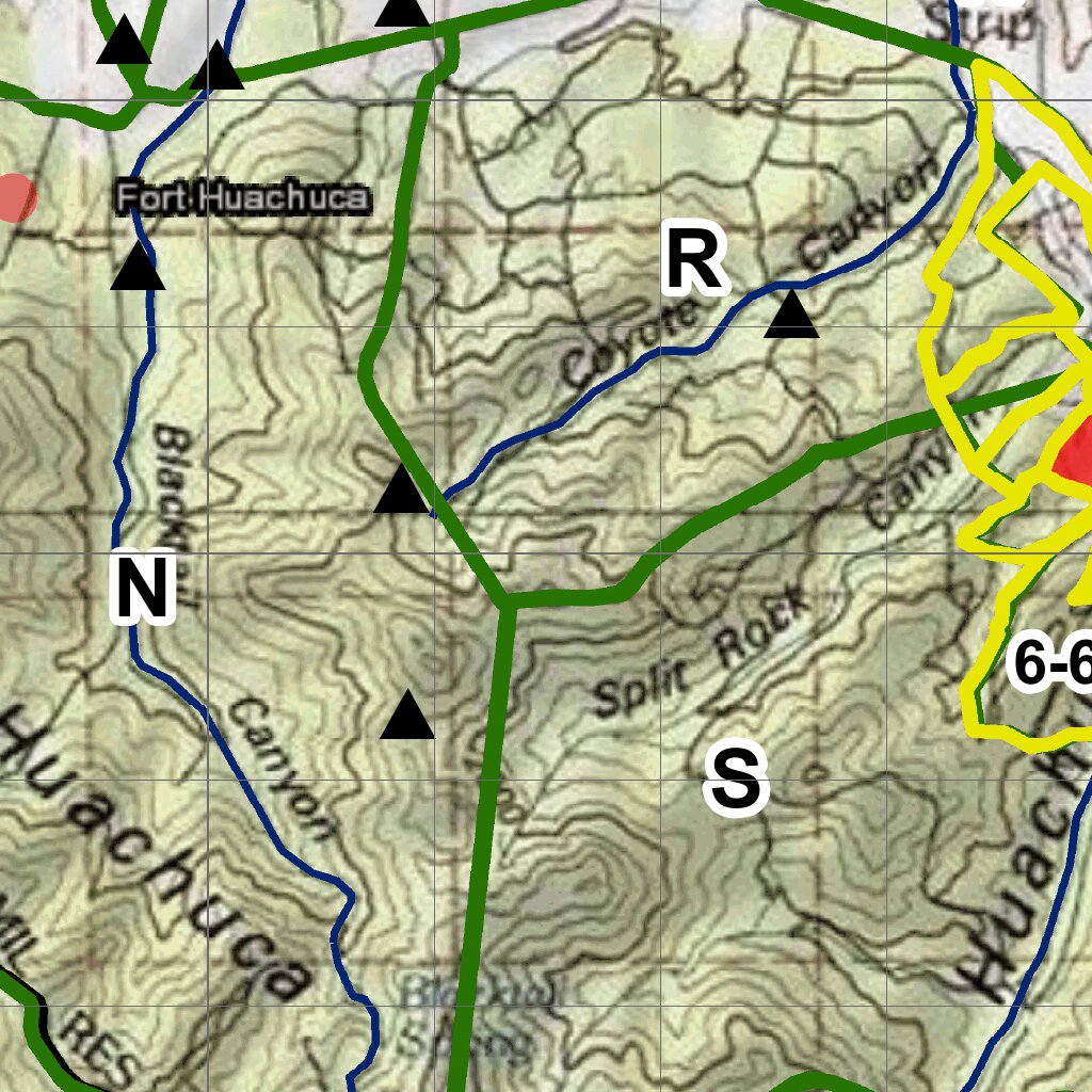 Fort Huachuca Hunting Map by iSportsman | Avenza Maps