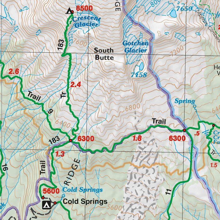 367S: Mount Adams, WA Map by Green Trails Maps, Inc. | Avenza Maps