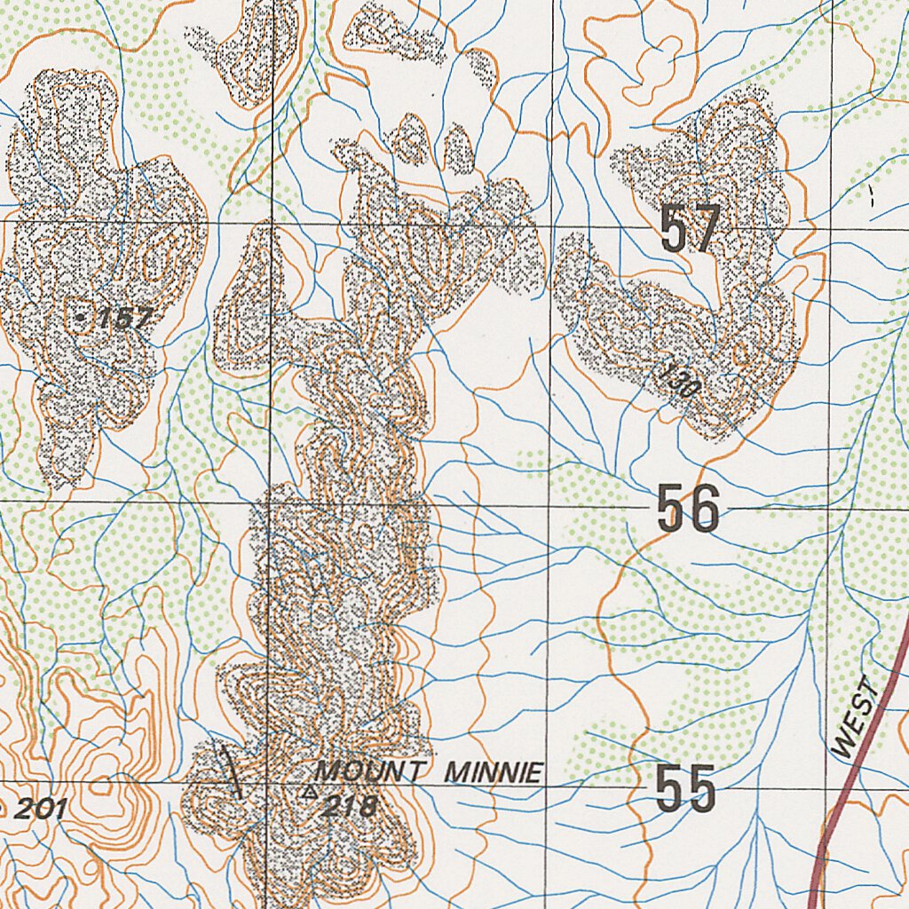 Cane River (2053-4) Map by Geoscience Australia | Avenza Maps