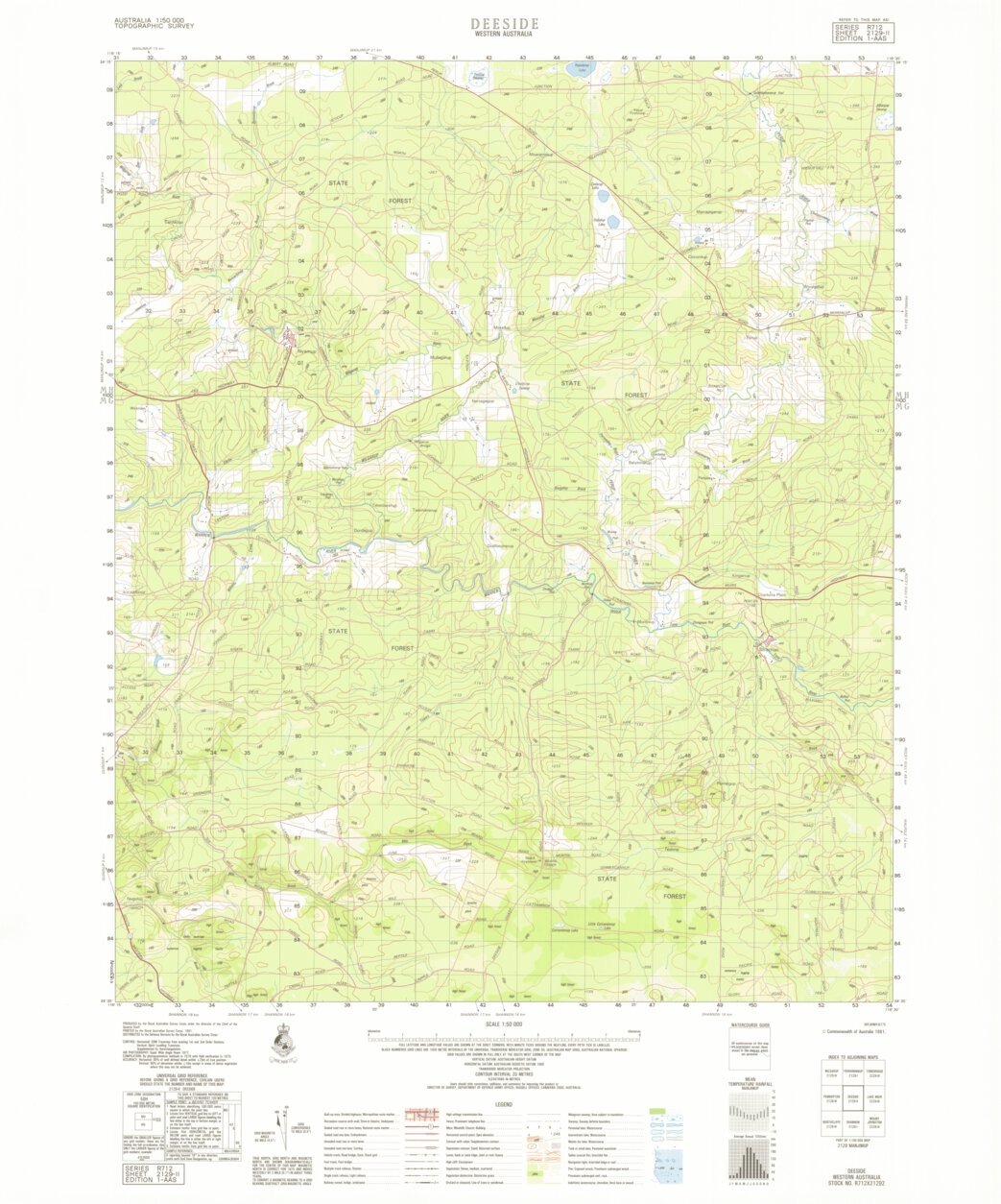 Deeside (2129-2) Map by Geoscience Australia | Avenza Maps
