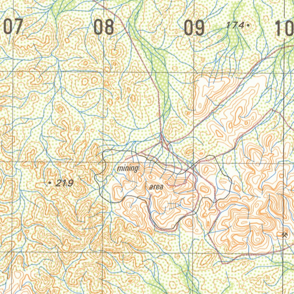 Mount Clement (2152-3) Map by Geoscience Australia | Avenza Maps