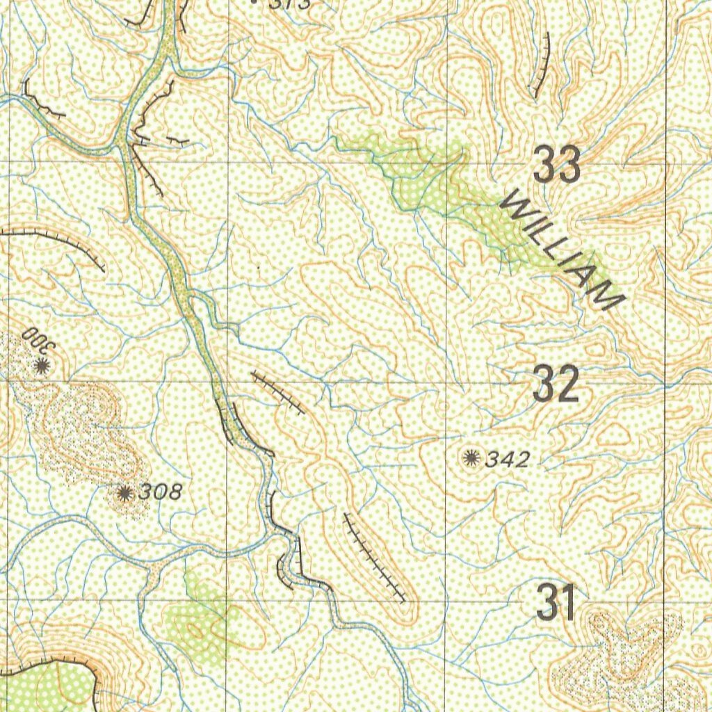 Peak Edgar (2151-1) Map by Geoscience Australia | Avenza Maps