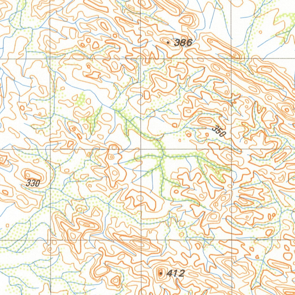 Seven Mile Creek (2351-2) Map by Geoscience Australia | Avenza Maps