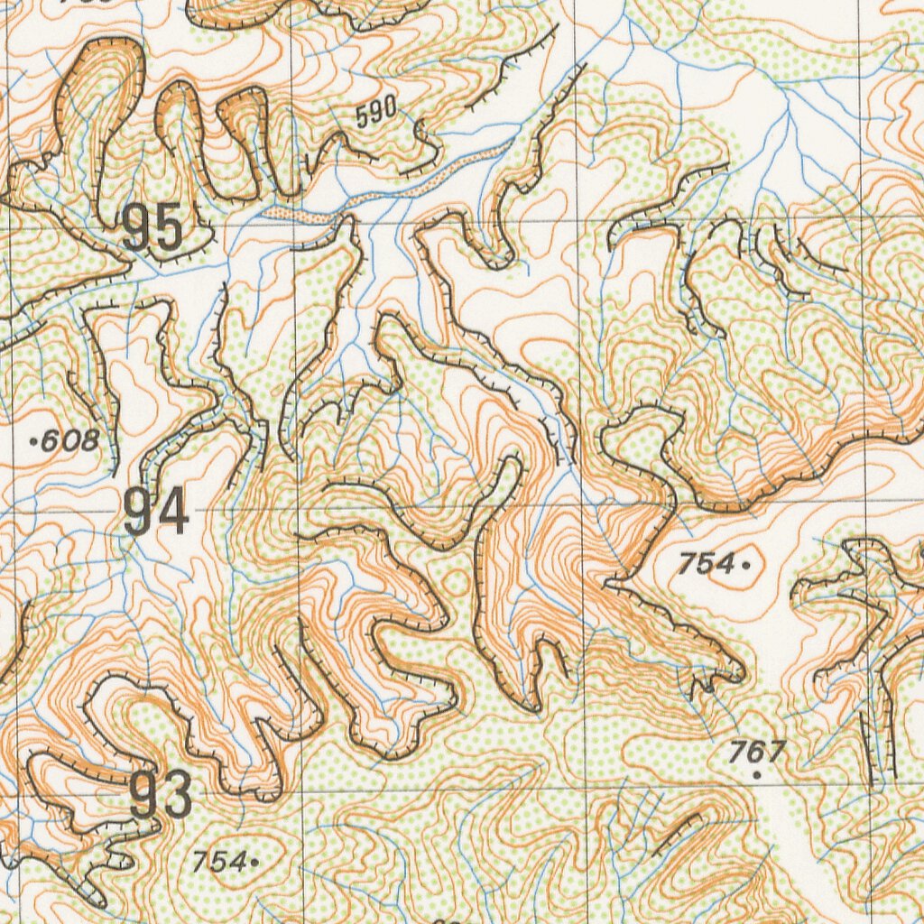 Hamersley Range (2752-4) Map by Geoscience Australia | Avenza Maps