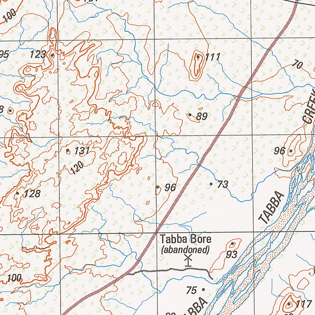 Tabba Tabba (2656-1) Map by Geoscience Australia | Avenza Maps