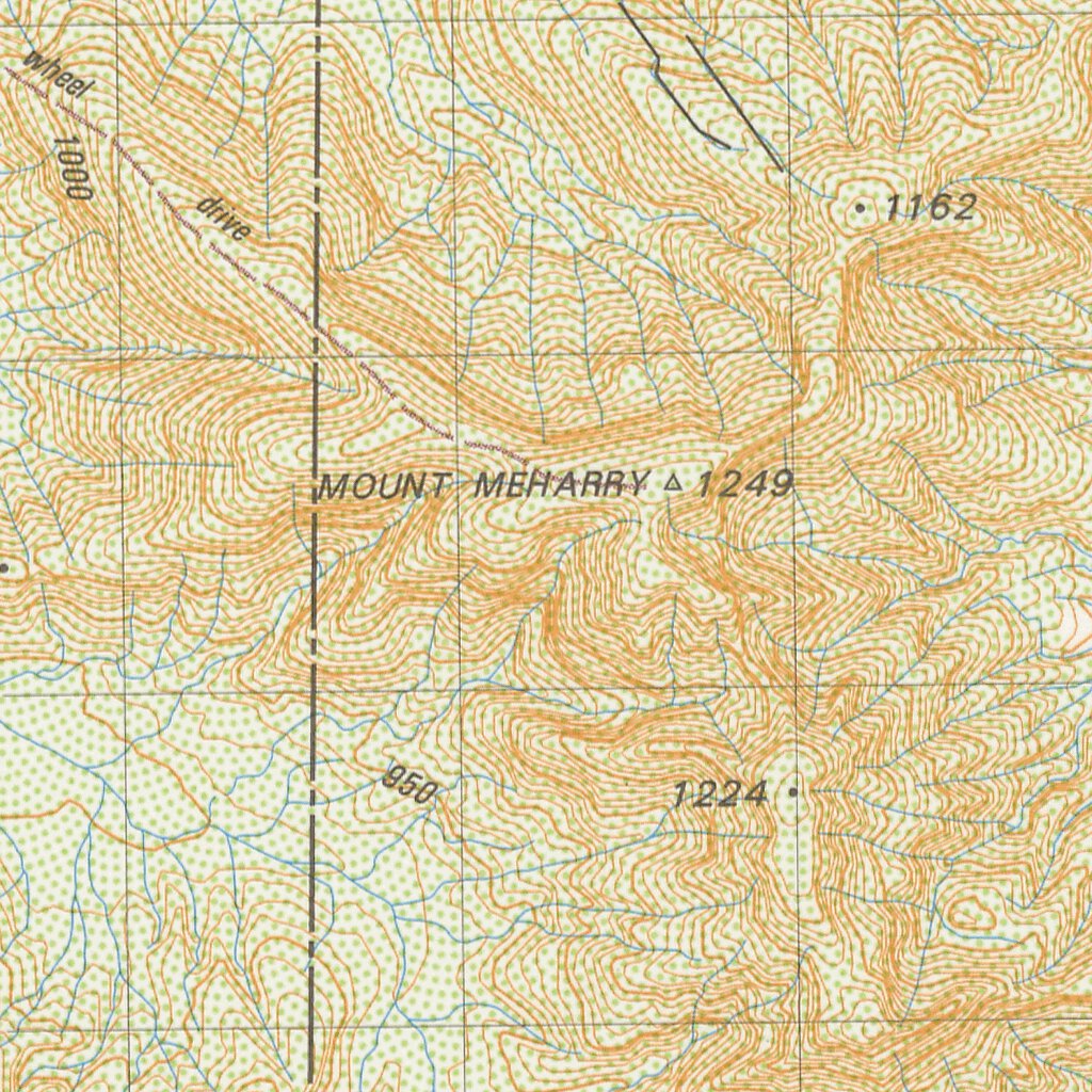 Mount Meharry (2652-3) Map by Geoscience Australia | Avenza Maps