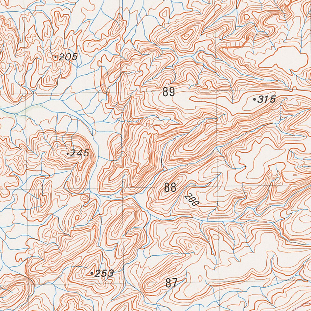 Cooke Bluff Hill (2756-2) Map by Geoscience Australia | Avenza Maps