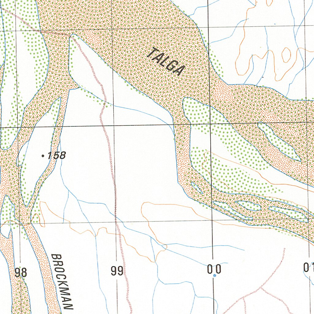 Moolyella (2855-1) Map by Geoscience Australia | Avenza Maps