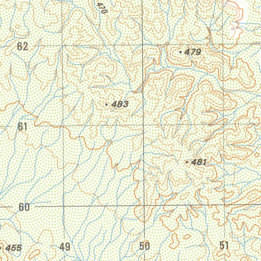 Mulga Downs (2553-1) Map by Geoscience Australia | Avenza Maps
