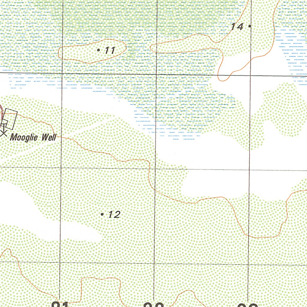 Mooglie (3058-2) Map by Geoscience Australia | Avenza Maps