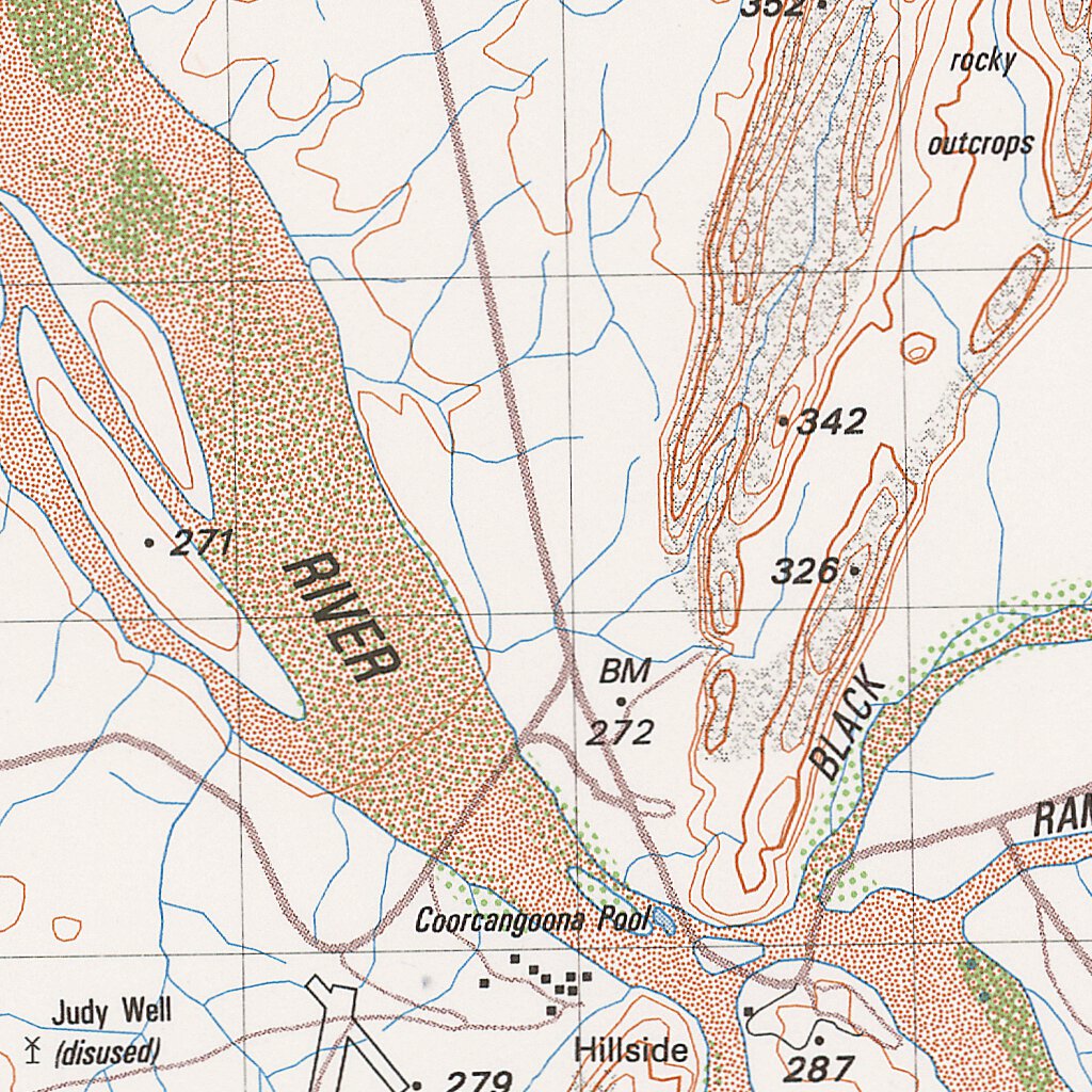 Hillside (2754-1) Map by Geoscience Australia | Avenza Maps