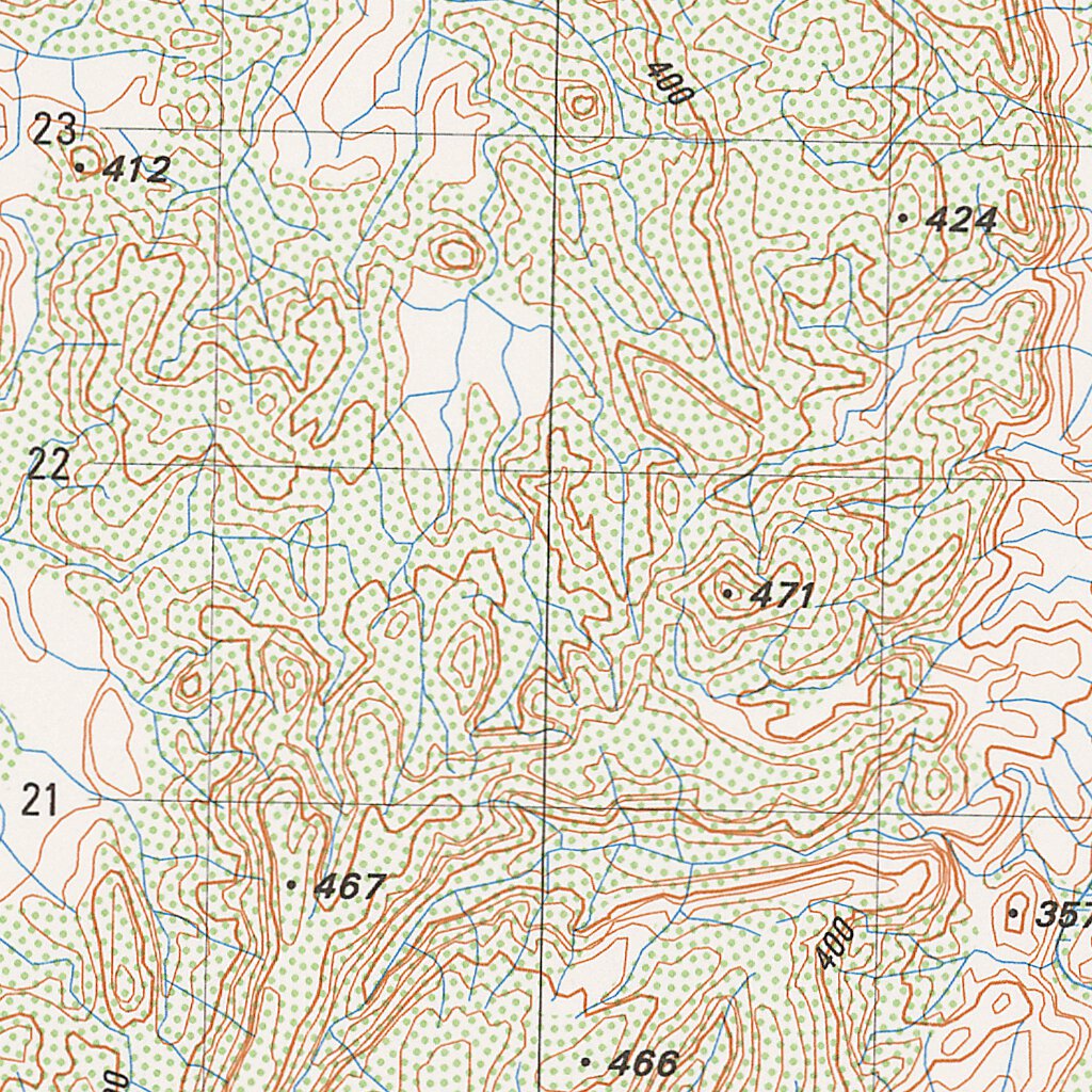 Mount Edgar (2955-3) Map by Geoscience Australia | Avenza Maps