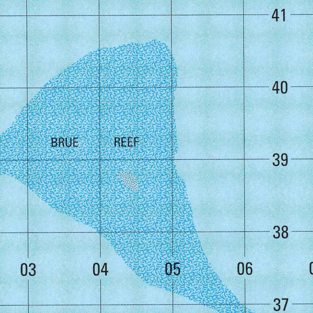 Brue Reef (3566-3) Map by Geoscience Australia | Avenza Maps