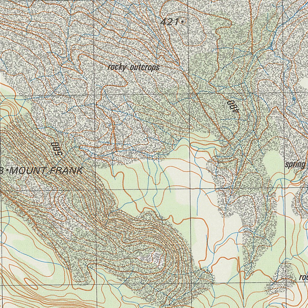 Mount Vincent (3963-1) Map by Geoscience Australia | Avenza Maps