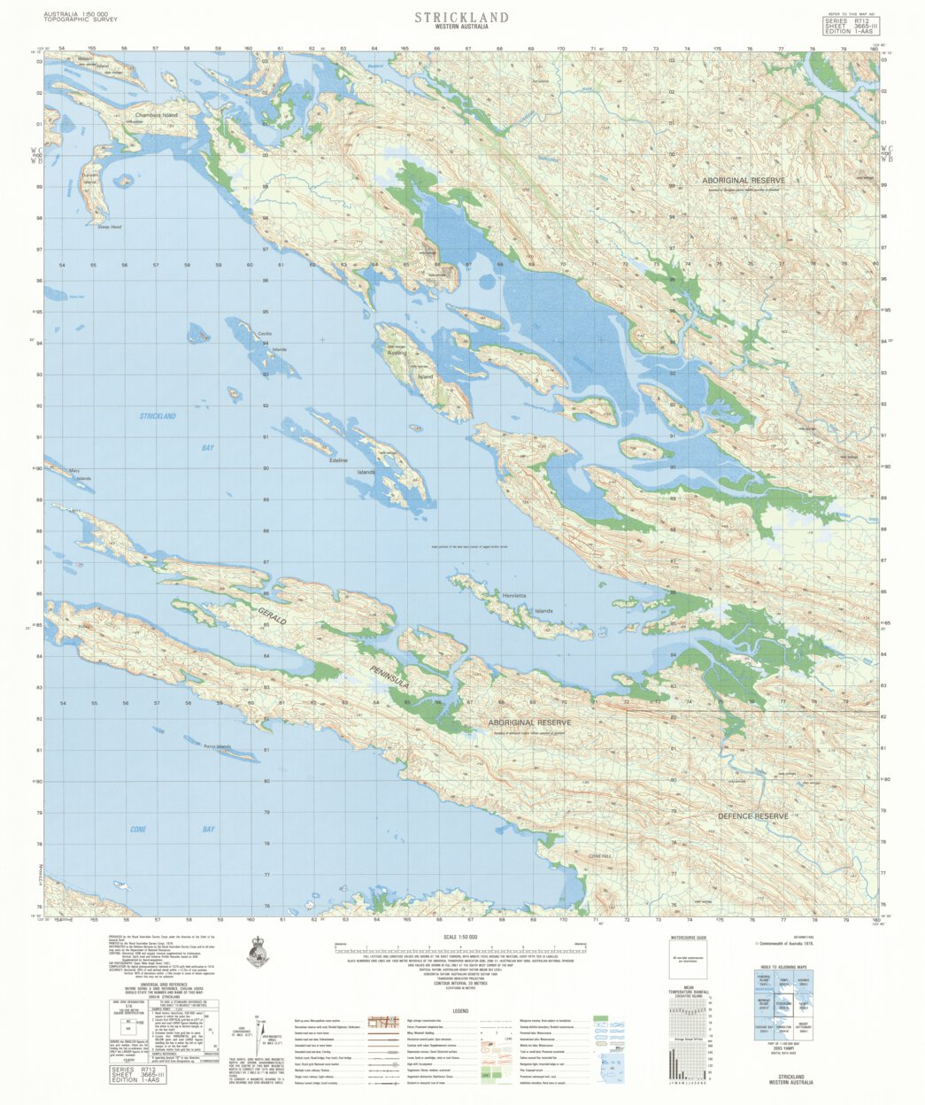 Strickland (3665-3) Map by Geoscience Australia | Avenza Maps