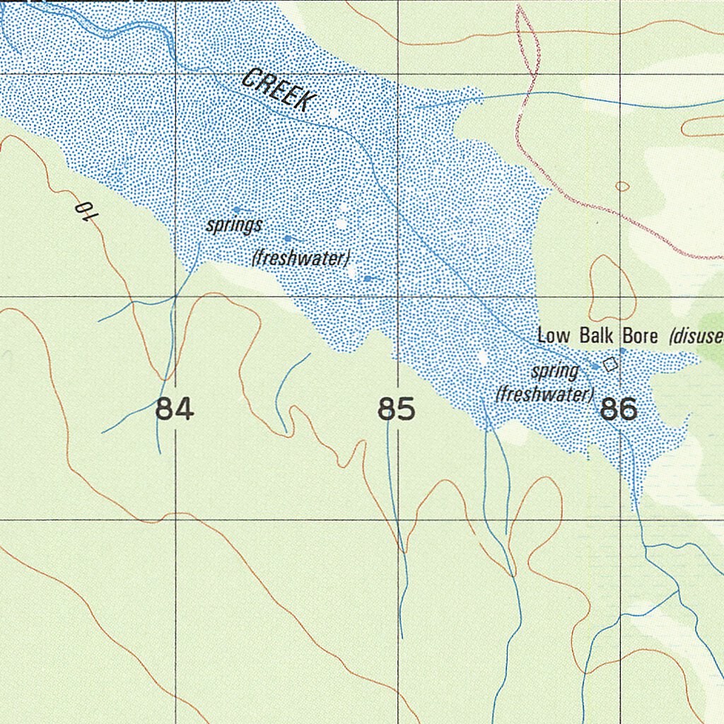 Kelk (3464-2) Map by Geoscience Australia | Avenza Maps