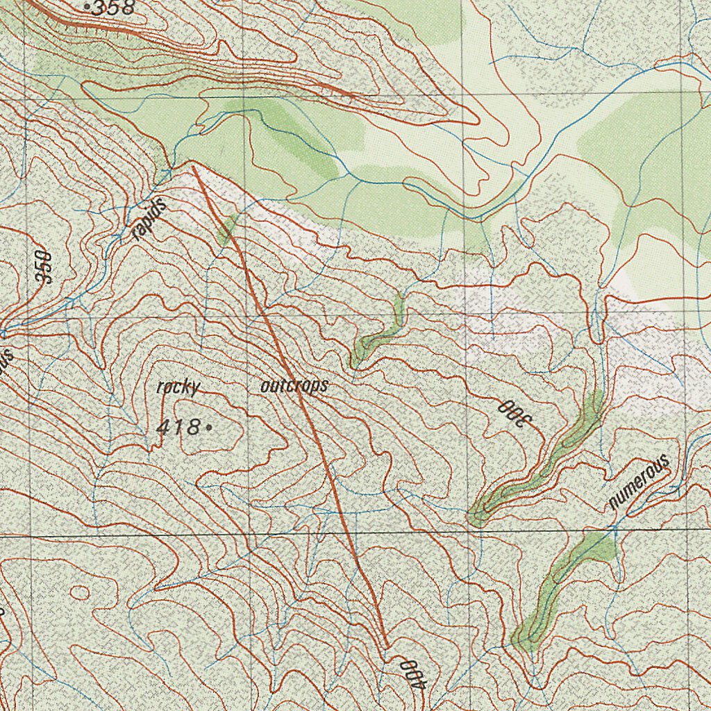 Spider Hill (3964-2) Map by Geoscience Australia | Avenza Maps