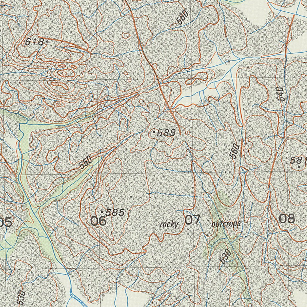 Mount Barnett (4064-1) Map by Geoscience Australia | Avenza Maps