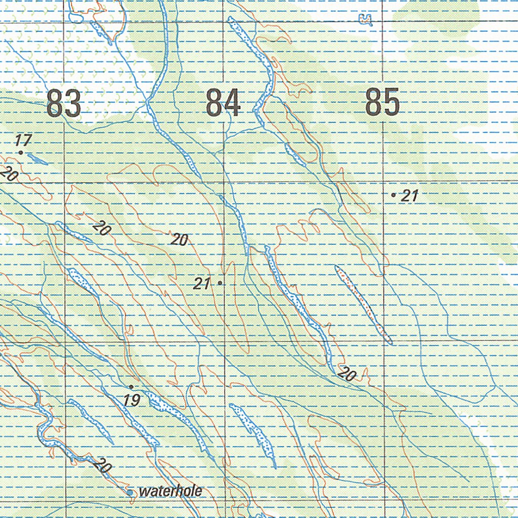 Lower Liveringa (3662-2) Map by Geoscience Australia | Avenza Maps