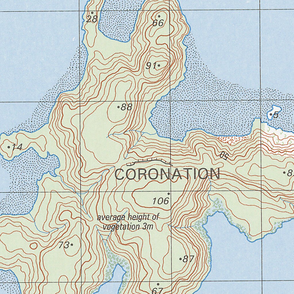 Coronation (3868-2) Map by Geoscience Australia | Avenza Maps