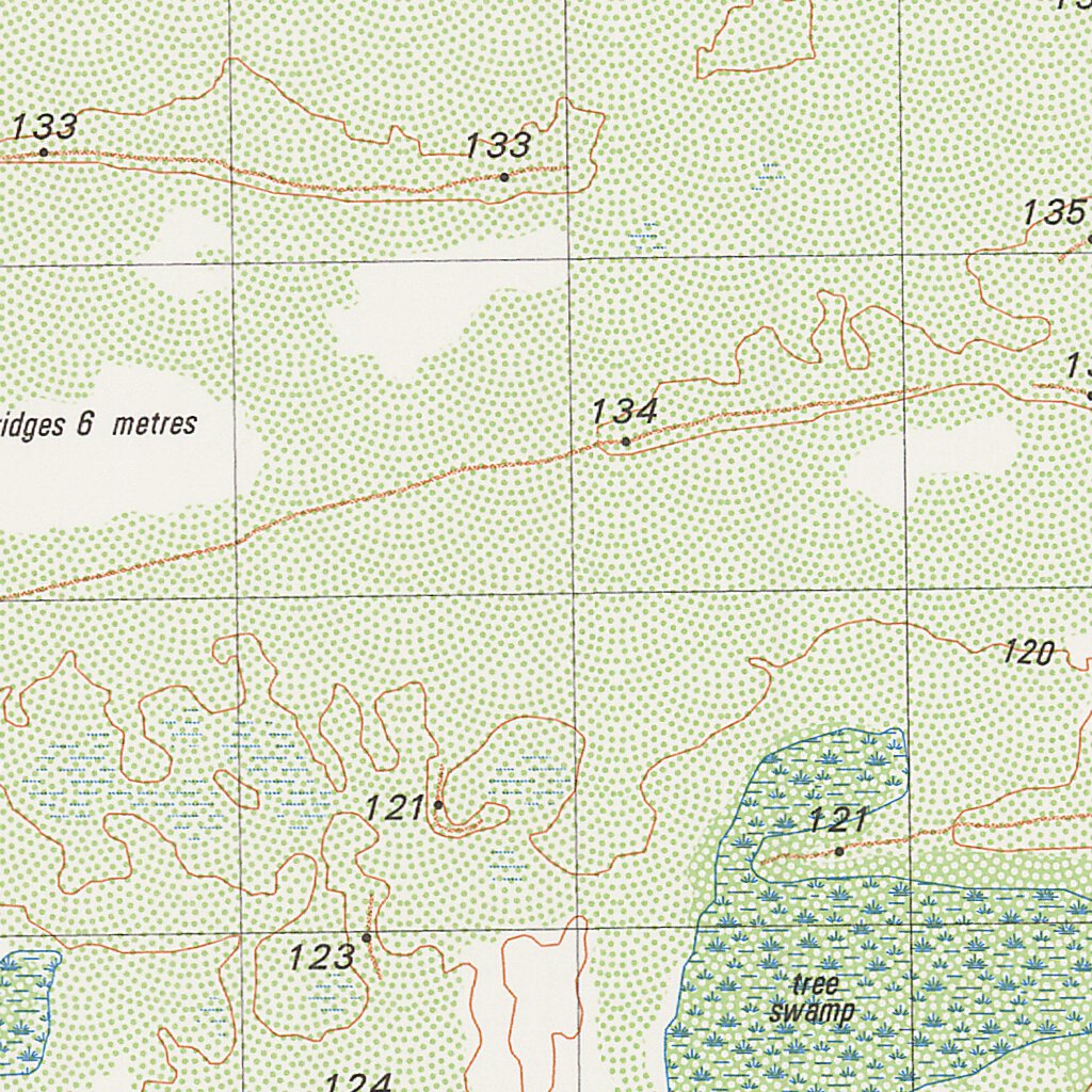 Quanbun Butte (3961-4) Map by Geoscience Australia | Avenza Maps