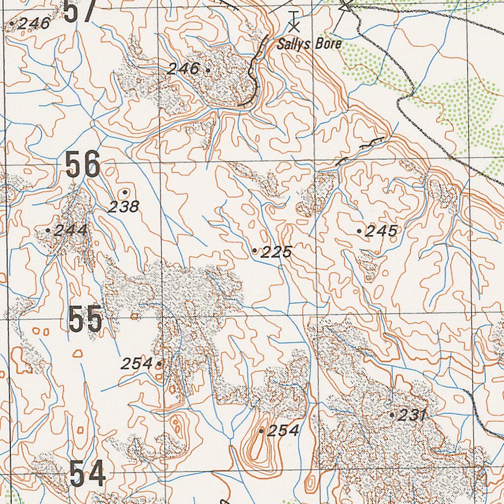 Mount Pierre (4061-2) Map by Geoscience Australia | Avenza Maps