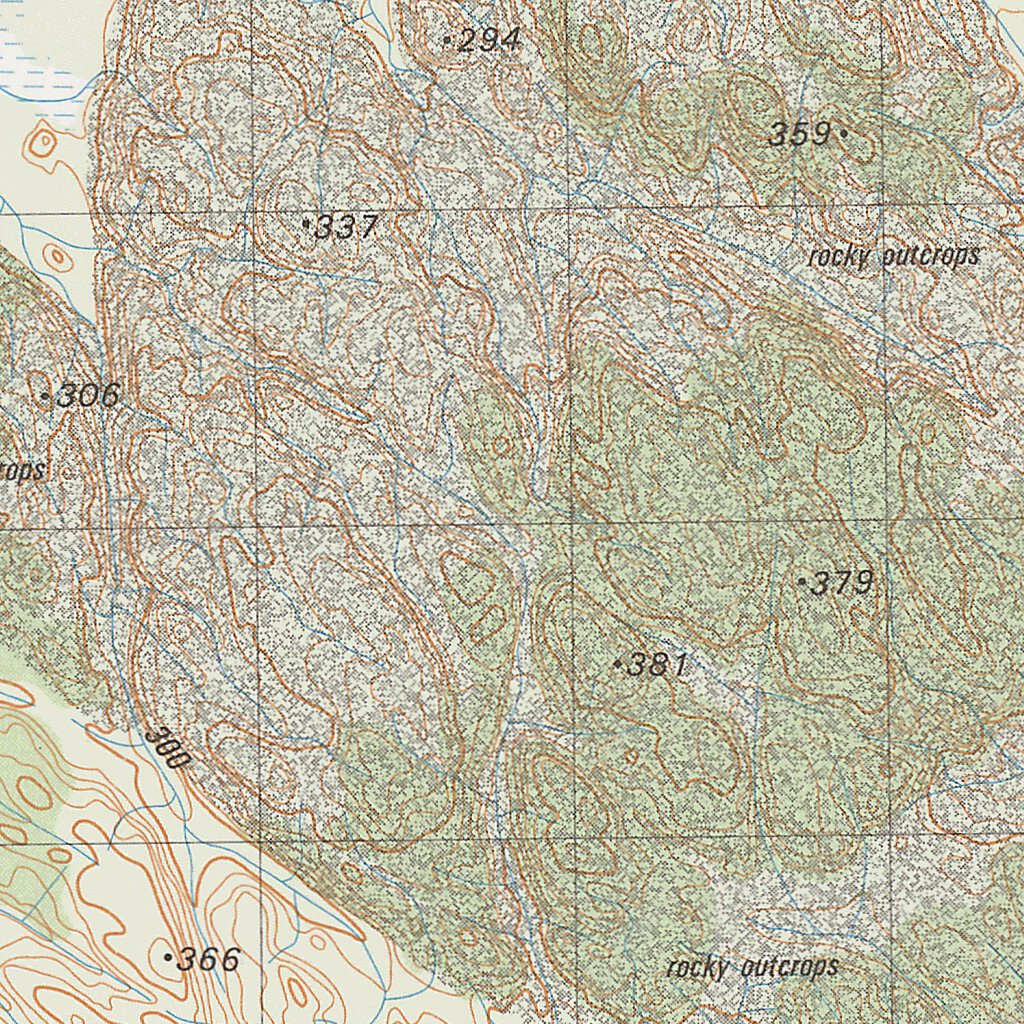 Mount Herbert (3963-4) Map by Geoscience Australia | Avenza Maps