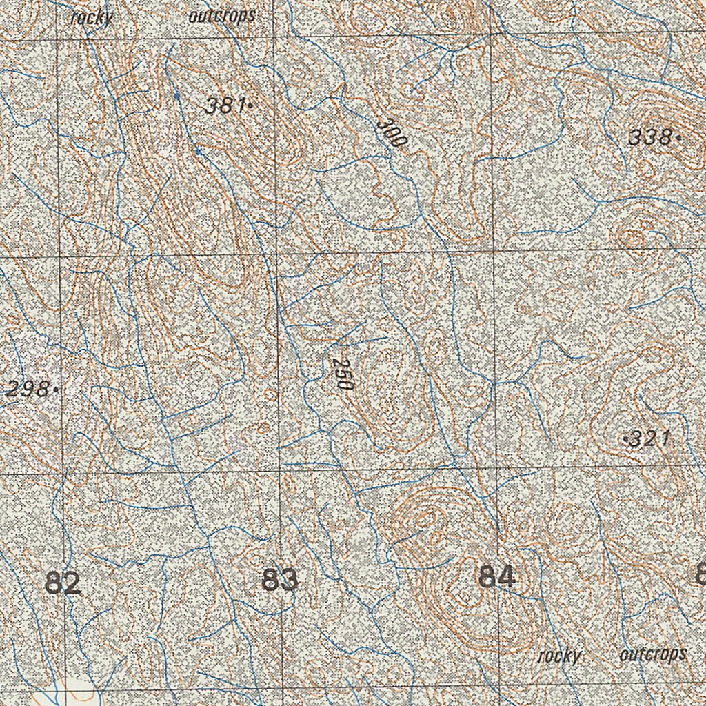 Sandy Creek (4062-4) Map by Geoscience Australia | Avenza Maps